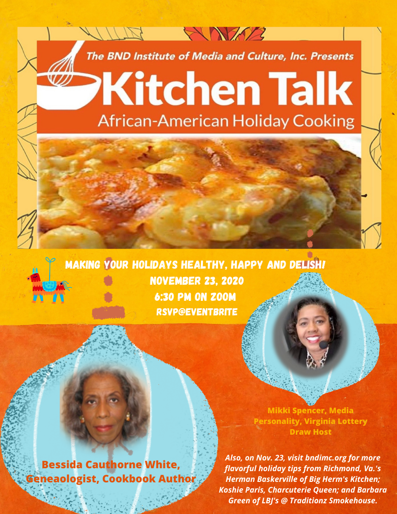 Kitchen Talk: African American Holiday Cooking Traditions | BND ...